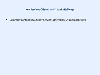 Colorful_Sri_Lanka_Railways_Presentation.pptx