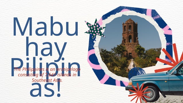 Colorful Vibrant Scrapbook Philippines Travel Presentation.pptx