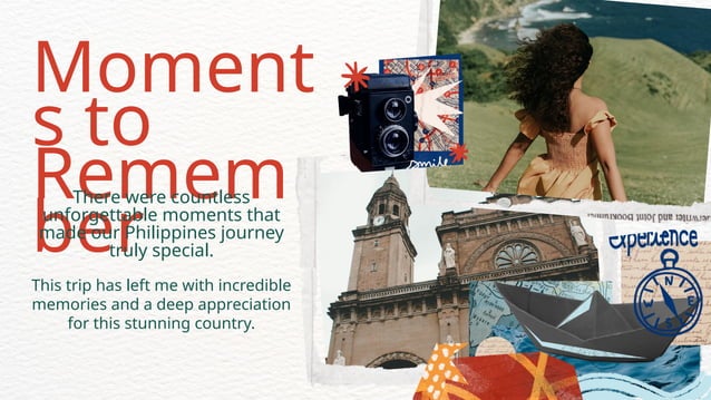 Colorful Vibrant Scrapbook Philippines Travel Presentation.pptx