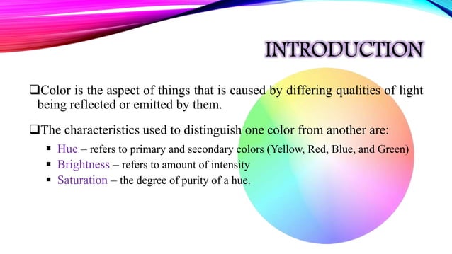 Color fundamentals and color models - Digital Image Processing | PPTX ...