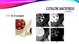 Color fundamentals and color models - Digital Image Processing | PPTX