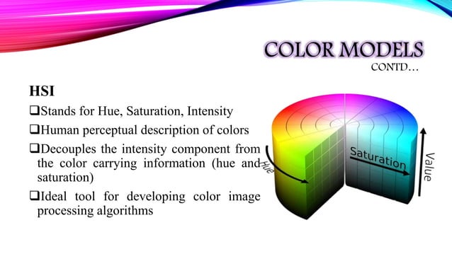 Color fundamentals and color models - Digital Image Processing | PPTX ...