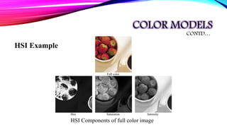 Color fundamentals and color models - Digital Image Processing | PPTX