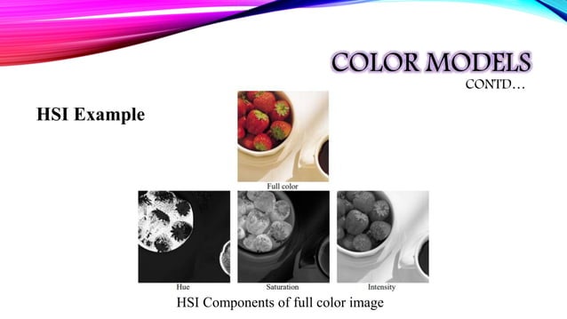 Color fundamentals and color models - Digital Image Processing | PPTX ...