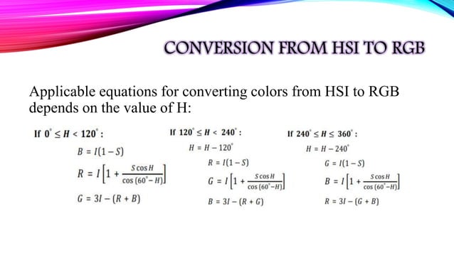 Color fundamentals and color models - Digital Image Processing | PPTX ...