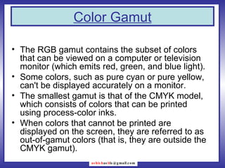 Color Gamuts and Spot Colors | PPT