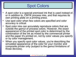 Color Gamuts and Spot Colors | PPT