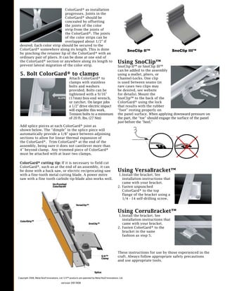 S-5! ColorGard System Installation Instructions | PDF