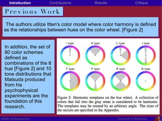 Color Harmonization | PDF