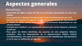 Empresas Altamente Exportadoras - ALTEX | PDF