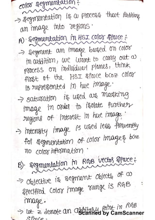 Color image processing | PDF