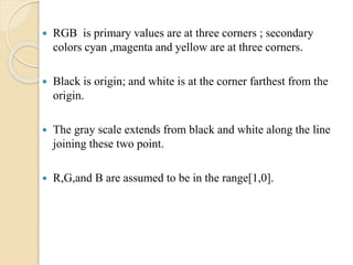Color image processing | PPT