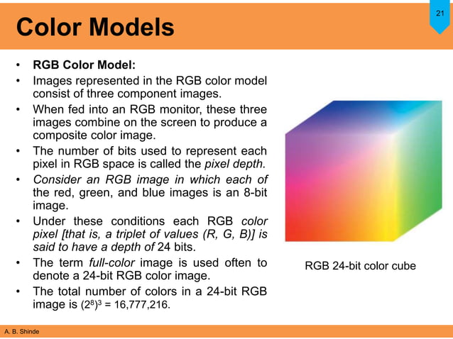 Color Image Processing: Basics | PPSX