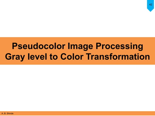 Color Image Processing: Basics | PPSX