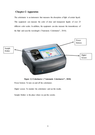 Colorimeter | PDF