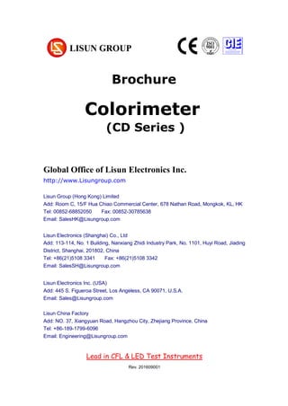Colorimeter | PDF | Free Download