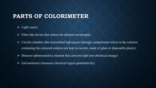 Colorimeter(Bioinstrumentation). pptx.ppt
