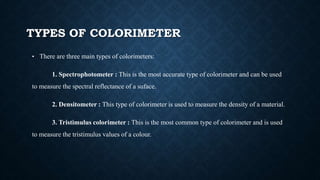 Colorimeter(Bioinstrumentation). pptx.ppt