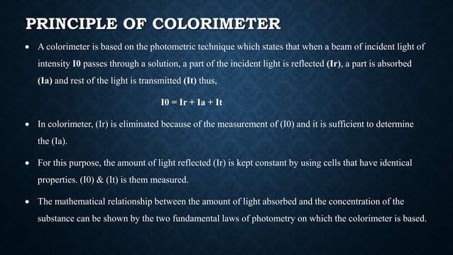 Colorimeter(Bioinstrumentation). pptx.ppt