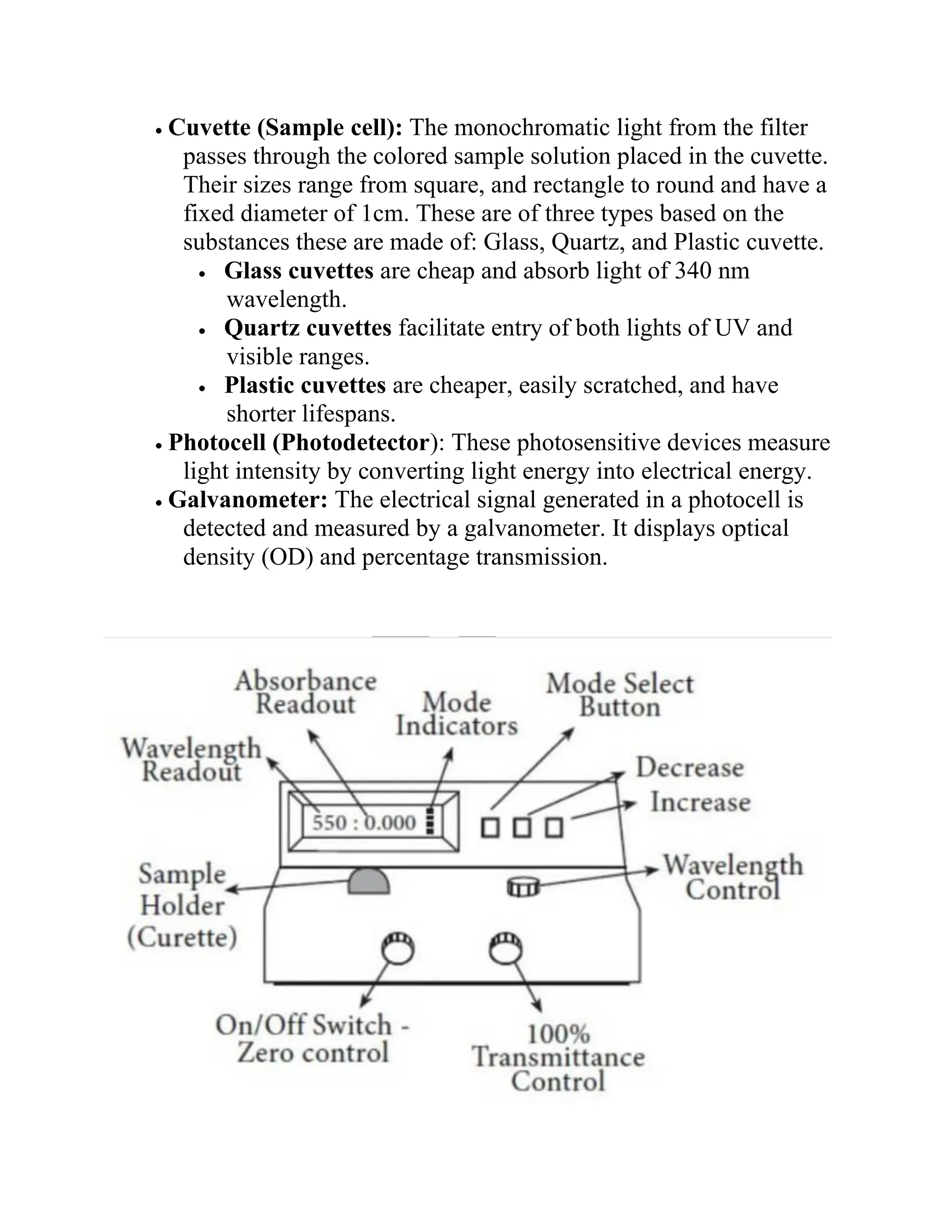 COLORIMETER Principle, Procedure & Steps | PDF