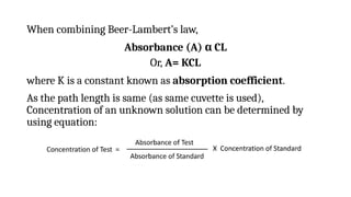 Introduction to Colorimeter, It's Principle & Mechanism.pptx