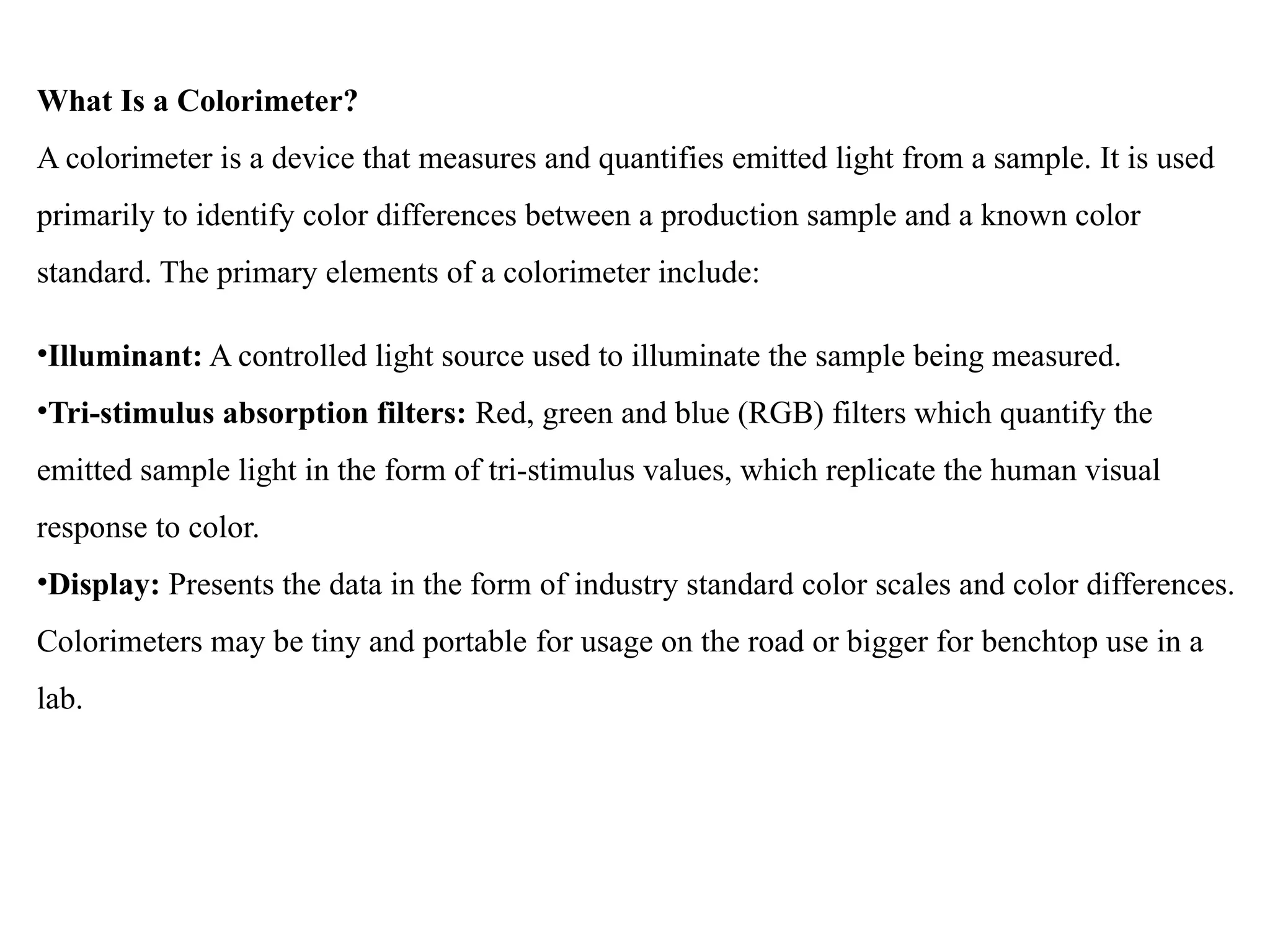 Colorimeter and its basic principle for food color measurement.pptx