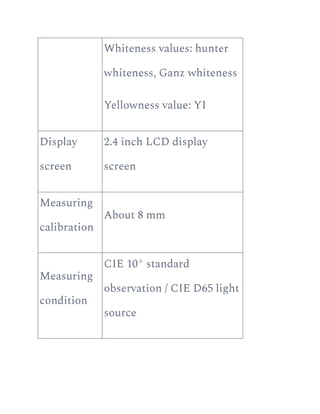 colorimeter laboratory equipment product | PDF | Physics | Science