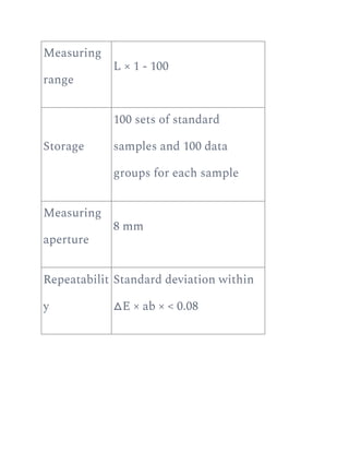 colorimeter laboratory equipment product | PDF | Physics | Science