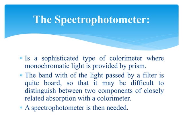 Colorimeter and Spectrophotometer.pptx