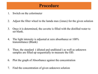 Colorimeter pdf | PDF