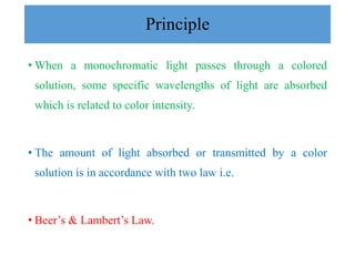 Colorimeter pdf | PDF