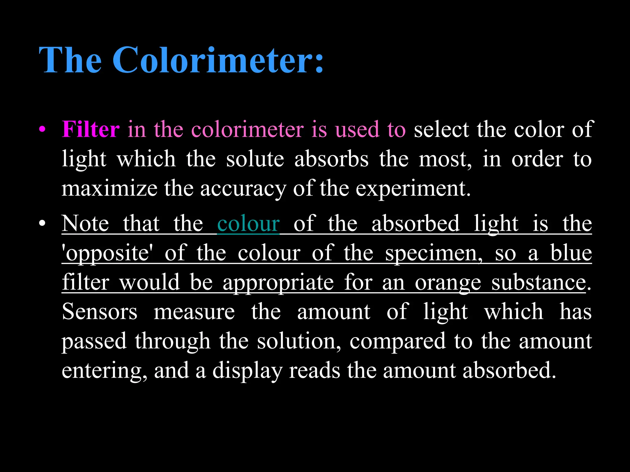 INTRODUCTION TO COLORIMETRY and its basics.ppt