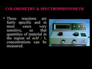 COLORIMETRY.ppt for bsc MSc PhD student to read | PPT