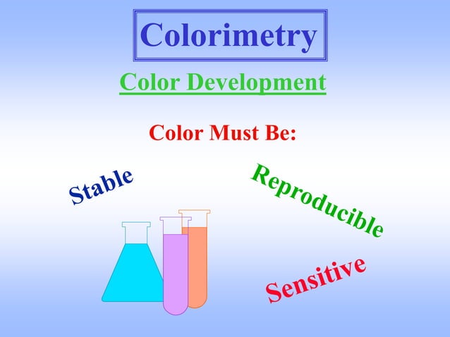 colorimetry-basics for analytical chemistry.ppt