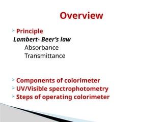 Colorimetry understand better ppt Rph.pptx