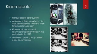 Color in cinema | PPTX