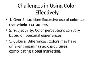 Color in Consumer Behavior: Empirical Evidence | PPTX