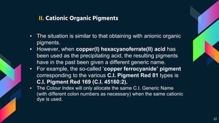Presentation on Color Index | PPTX