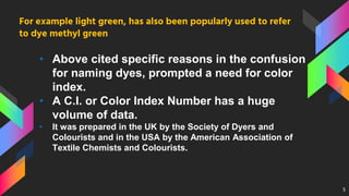 Presentation on Color Index | PPTX