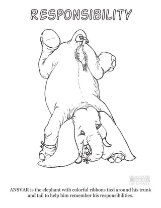 Pillars Of Character Coloring Pages