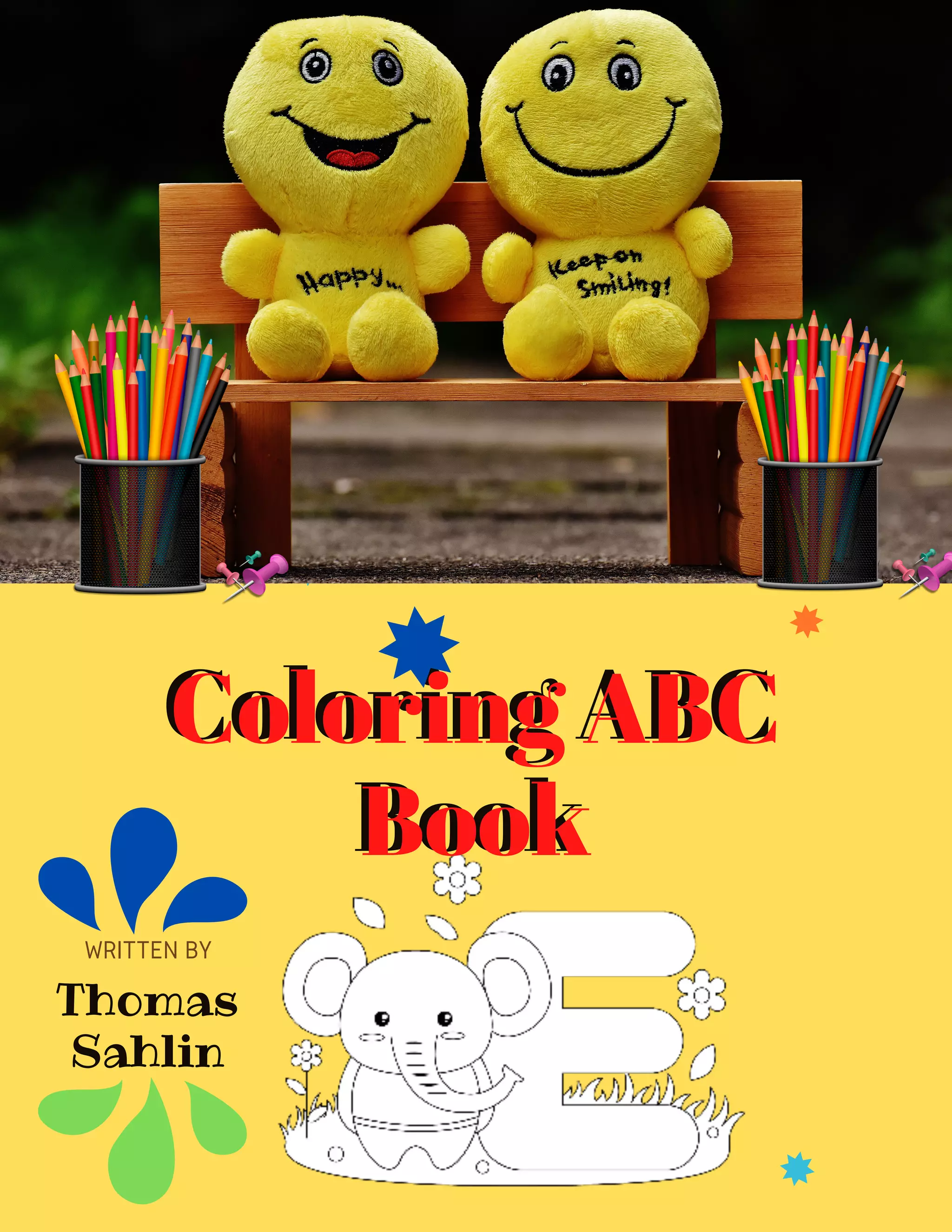 Coloring ABC book for children,learning to read, joyful learning ...