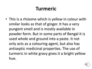 Coloring agent used in indian cuisine | PPT