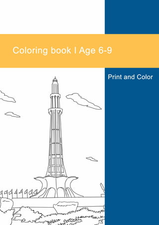 Knowledge about Pakistan Colouring book for kids | PDF