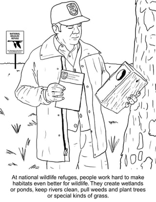 National Wildlife Refuge System Coloring Book | PDF