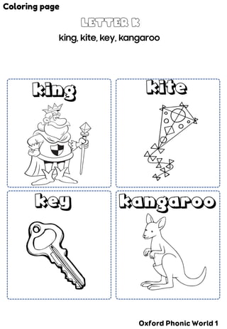Coloring page for kindergarten from 5-6 yeârs old | PDF
