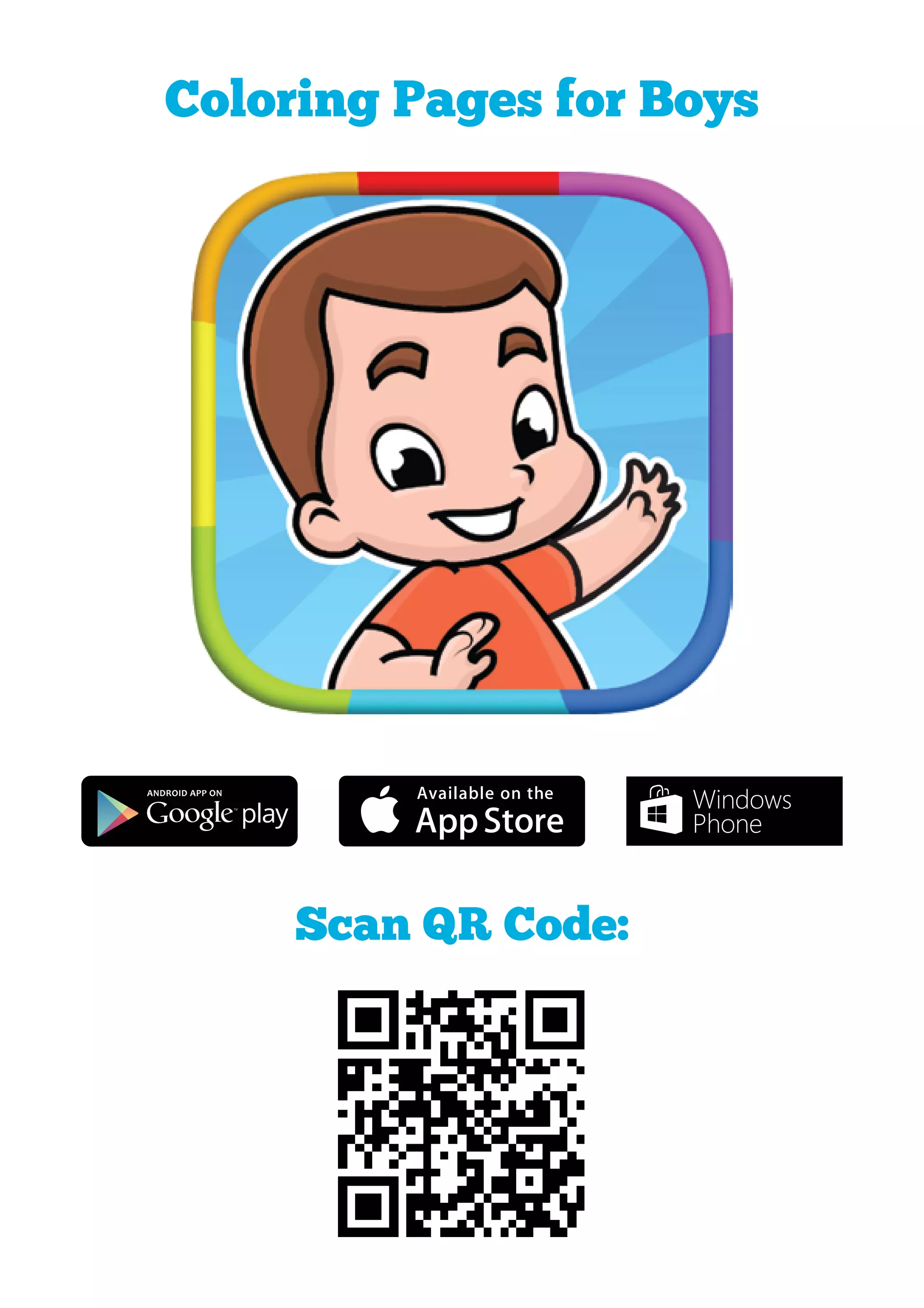 Coloring pages for_boys_–_printable_coloring_book_for_little_men | PDF