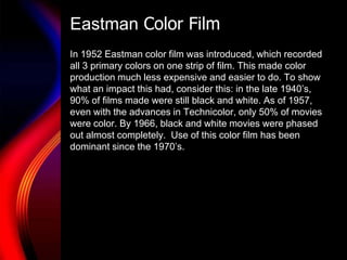 Color In Movies | PPSX