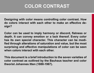 Color interaction | PDF
