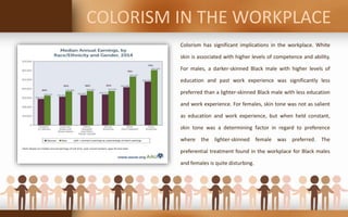 Colorism and socioeconomic status | PPTX