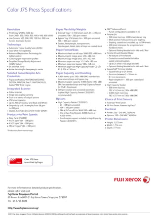 Color J75 press | PDF